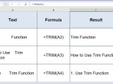 How To Use Trim Function Excelnotes