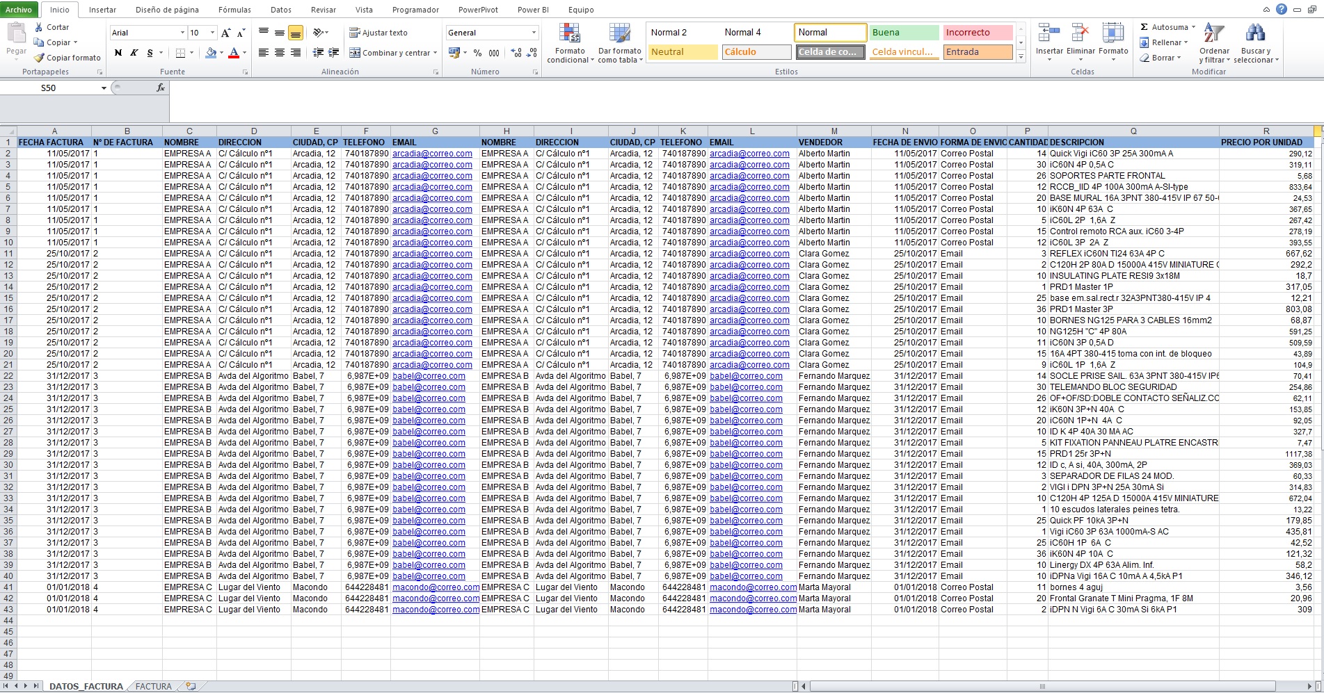 GENERAR FACTURAS USANDO VBA, CREAR UN PROGRAMA DE FACTURACIÓN - Excel Signum