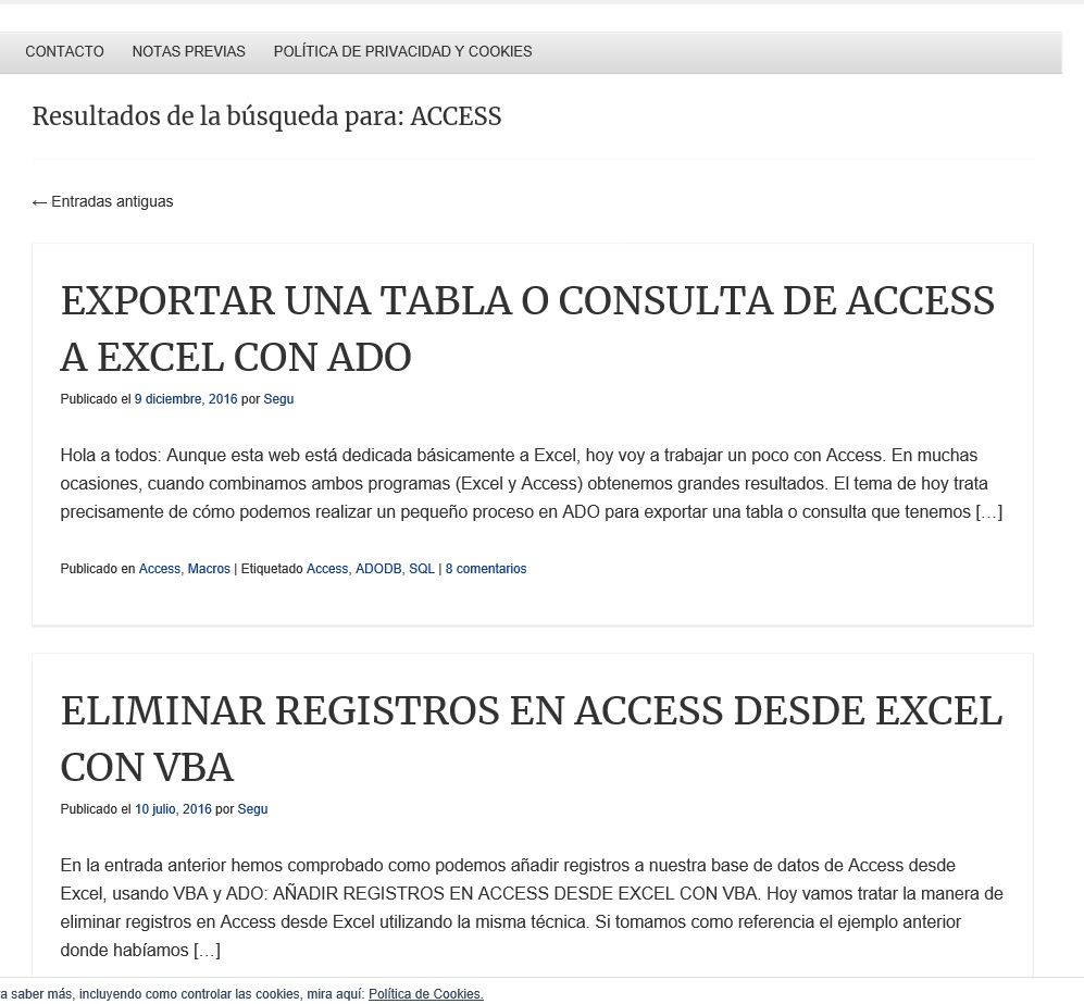 ENVIAR DATOS DESDE EXCEL A UNA PAGINA WEB (CLASSNAME, NAME) - Excel Signum