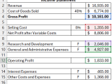 How To Calculate Break Even Point Bep Using Excel Formulas