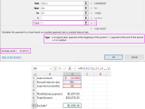 Pmt Function For Calculating Annuity Loan Payments In Excel