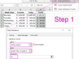 Data Validation For Numbers In Excel Tips And Tricks