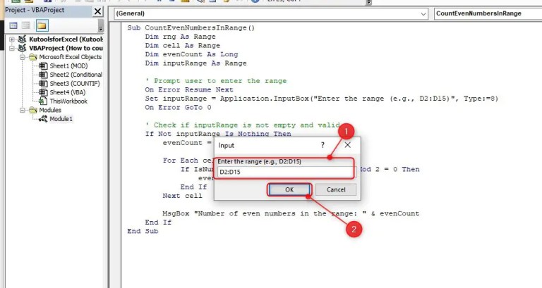 How to Count Odd or Even Numbers only in Excel - Excel Wizard