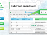How To Subtract In Excel Step By Step Guide With Examples Excelx