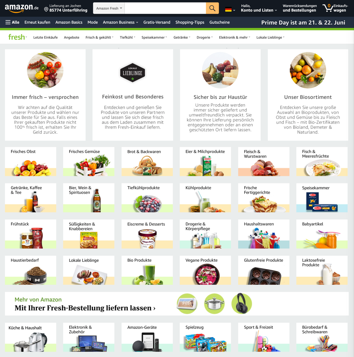 Amazon präsentiert Ultra Fast Fresh für den deutschen Markt – Exciting ...