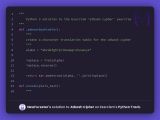 Newforester S Solution For Atbash Cipher In Python On Exercism
