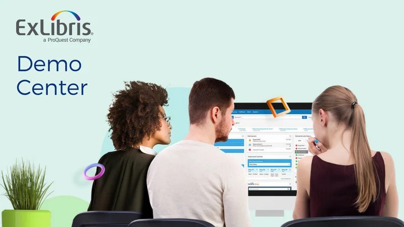 Demo Center See Ex Libris Solutions In Action Ex Libris