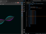 Dna Animation Using Html Css Exnrt