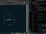 Real Time Analog Clock Using Html Css And Javascript