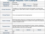 Change Request Example Expert Program Management