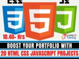 Boost Your Portfolio With 20 Html Css Javascript Projects Expert Training
