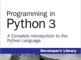 Programming In Python 3 Guide Expert Training