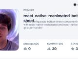 React Native Reanimated Bottom Sheet Ecosystem Directory Market Dev