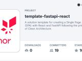 Template Fastapi React Ecosystem Directory Market Dev