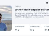 Python Flask Angular Starter Ecosystem Directory Market Dev