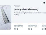 Numpy Deep Learning Ecosystem Directory Market Dev
