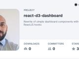 React D3 Dashboard Ecosystem Directory Market Dev
