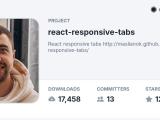 React Responsive Tabs Ecosystem Directory Market Dev