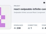 React Swipeable Infinite Carousel Ecosystem Directory Market Dev