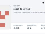 React To Styled Ecosystem Directory Market Dev
