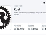 Rust Ecosystem Directory Market Dev