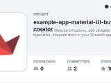Example App Material Ui Button Creator Ecosystem Directory Market Dev