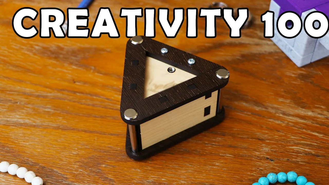 Triangle Trick Box by Jean Claude Constantin - Puzzle Wanderer