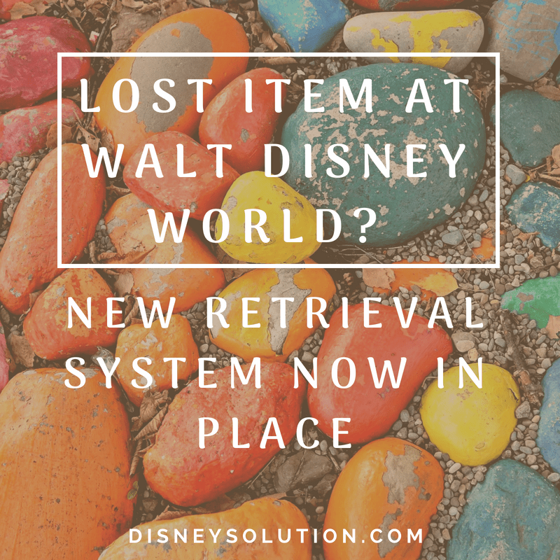 Lose an item at Walt Disney World? New Lost and Found System - Explore ...