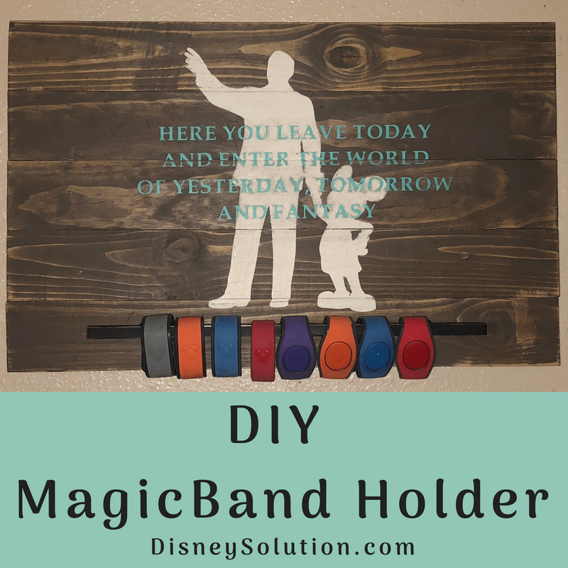 DIY MagicBand Holder - Explore With Catherine - Display Them Proudly!