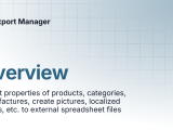 Overview Export Manager