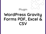 Wordpress Gravity Forms Pdf Excel Csv Extrawp