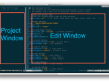 Exvim Project Window