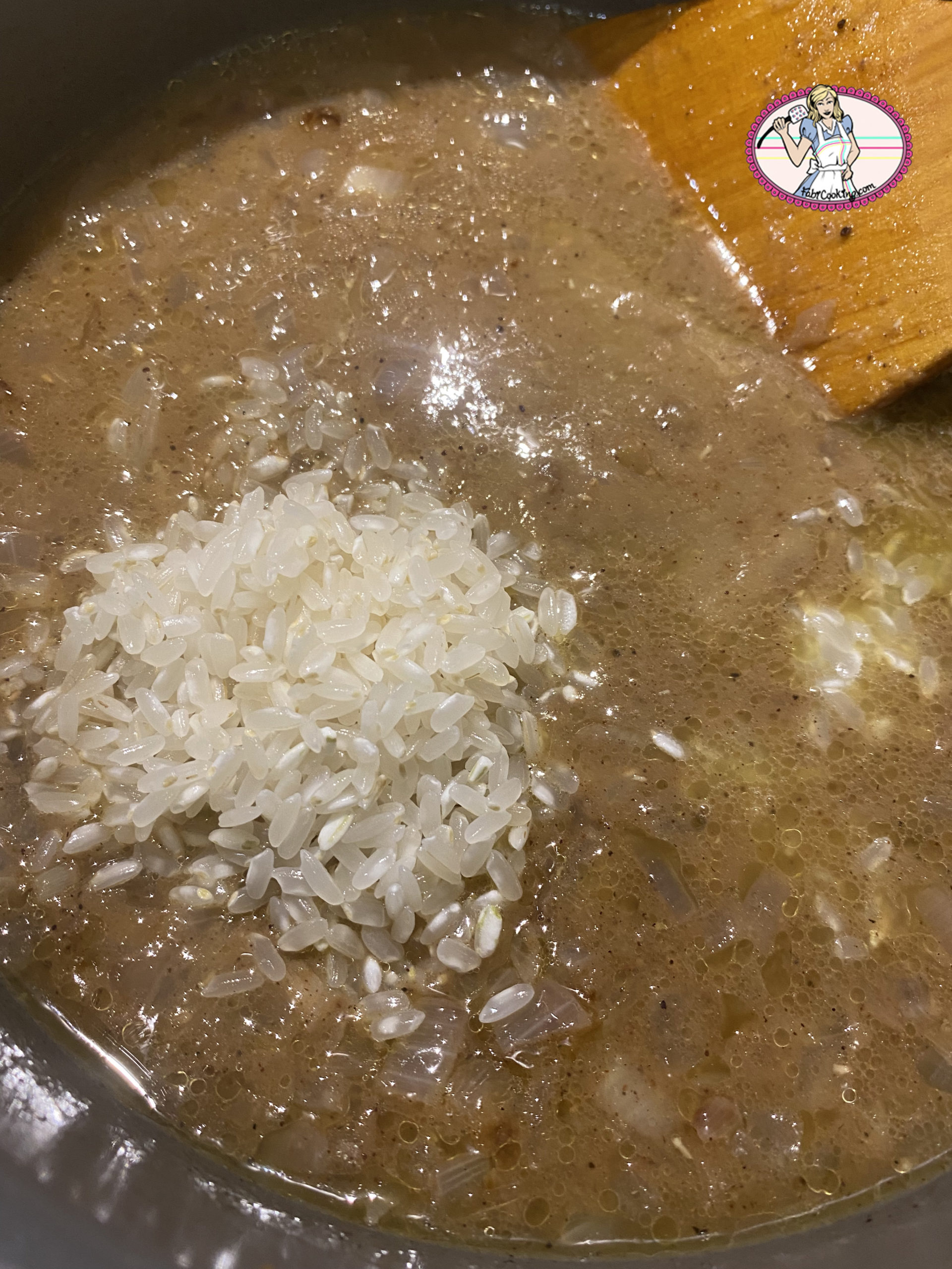 Lentilles au riz ou Moujadara à la Libanaise - FabiCooking