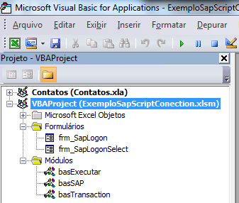 Sap Script & VBA – Conexão - Fabio Mitsueda