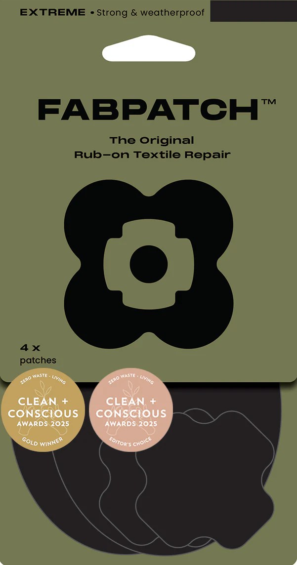Fabpatch Astonishingly Durable Textile Clothing Rub On Repair Patch