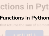 Python Functions Learn With Practical Examples Face Prep