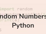 Random Numbers In Python Generate Random Numbers Easily