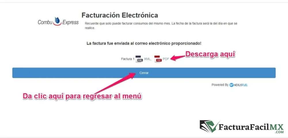 Combu Express Facturar Ticket En Linea Paso A Paso 2026