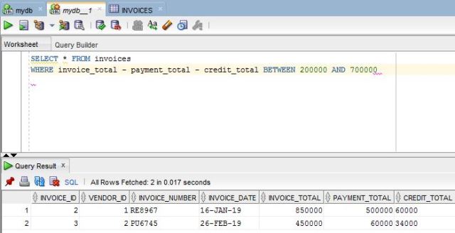 Create Tables And Use Select Query Using Sql Developer Fahmidasclassroom