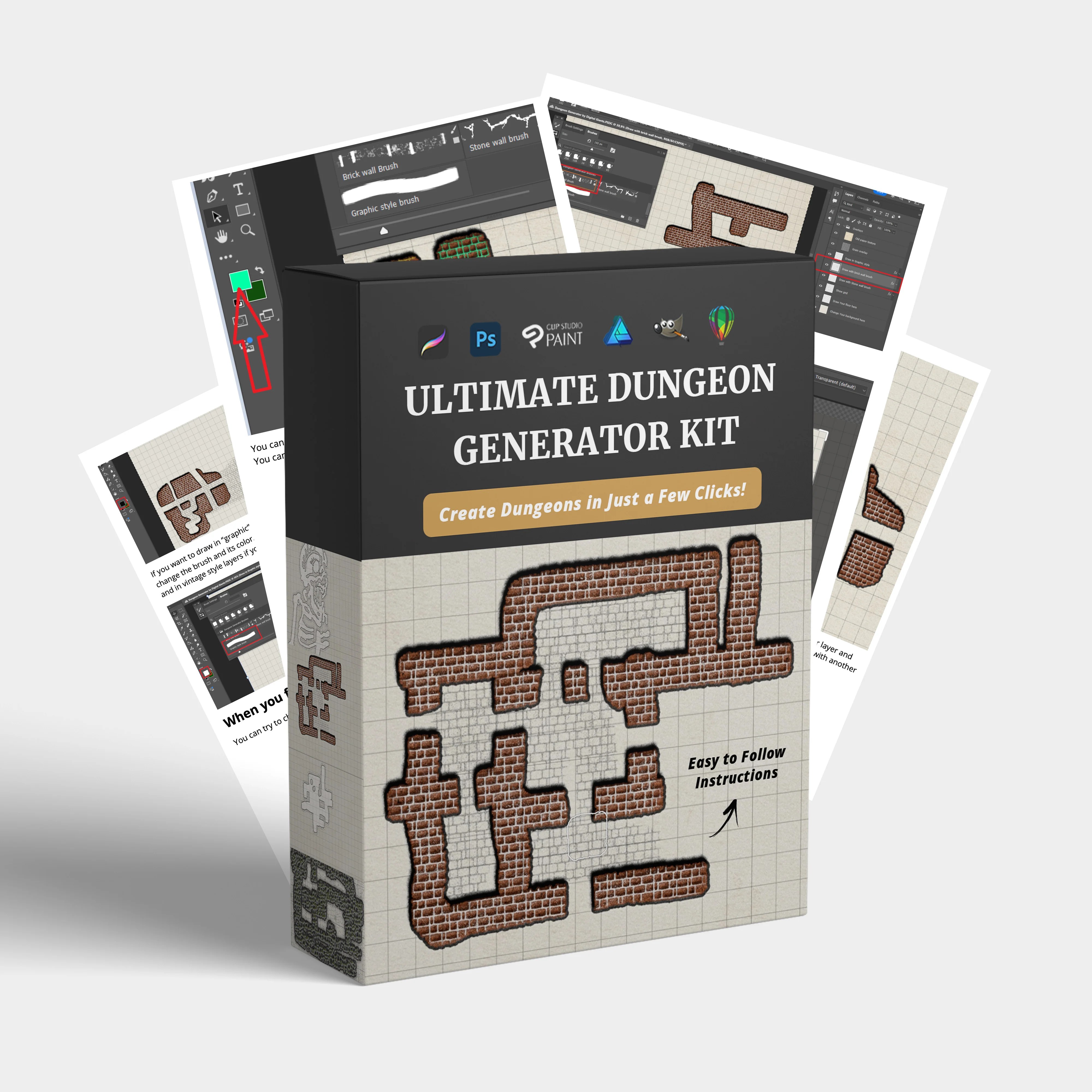 Ultimate Dungeon Generator Kit Fantasy Maps Studio