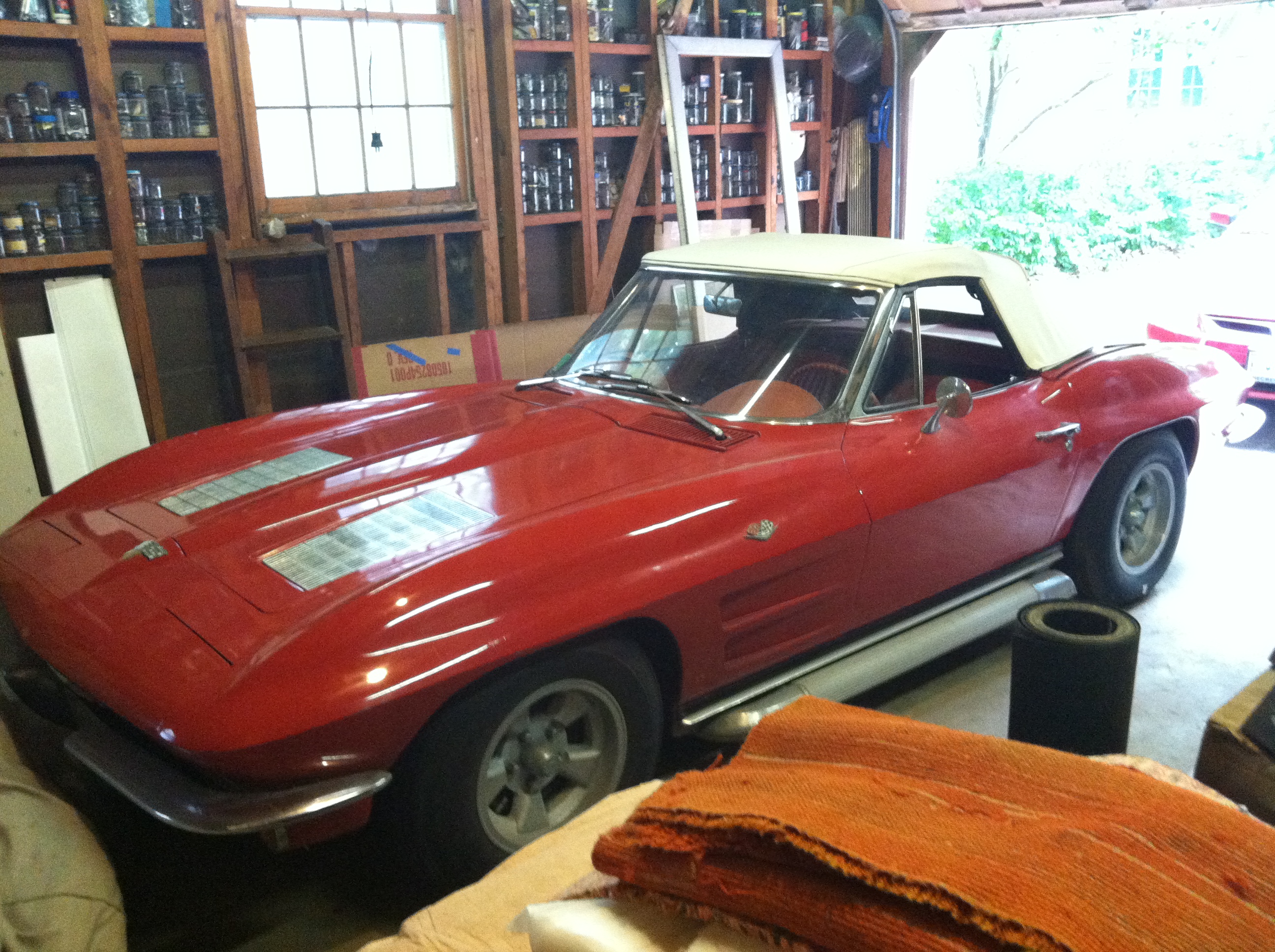 1963 Chevrolet Corvette Sting Ray (Split window convertible) | FantomWorks