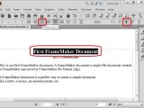 Format Content Of Framemaker Document