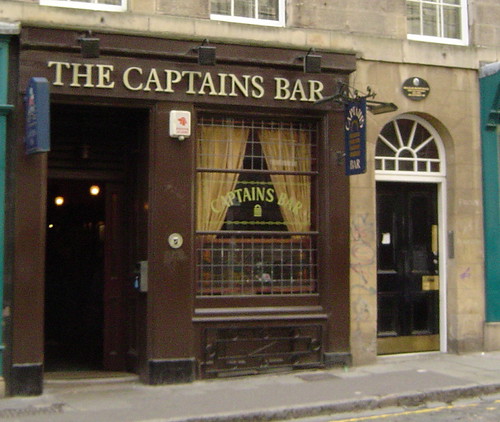captains bar edinburgh | Fifer abroad