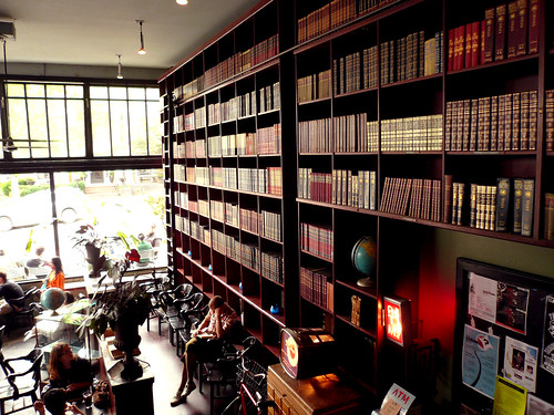 bookporn #13: bauhaus cafe, seattle | a historian's craft