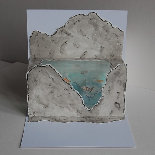 Rockpool – Pop Up Drawing – RachelCreative