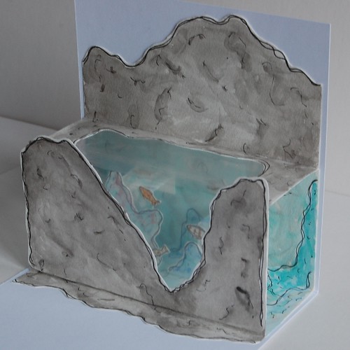 Rockpool – Pop Up Drawing – RachelCreative