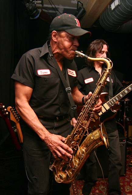 Daily Dozen – Men with Musical Instruments – Over The River
