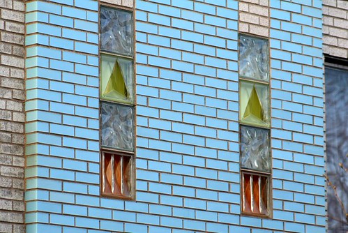 Sculptured glass block | A Chicago Sojourn