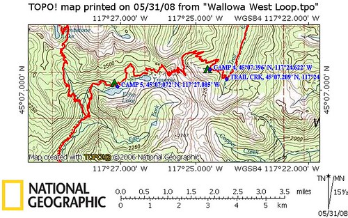 Wallowas Hike Day 4 | Oregonhiker's Weblog