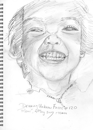 Drawing Unknown Faces, part 120 | So much to do, so little time